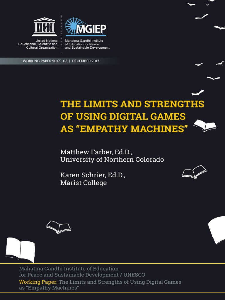The Limits and Strengths of Using Digital Games As Empathy Machines | PDF