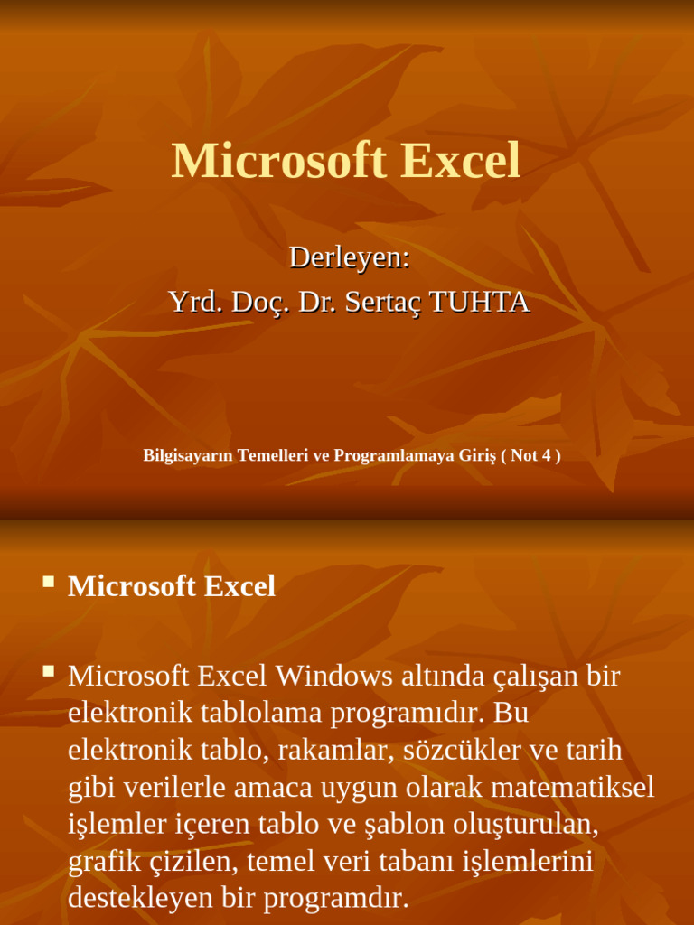 Bilgisayarlarin Temelleri | PDF