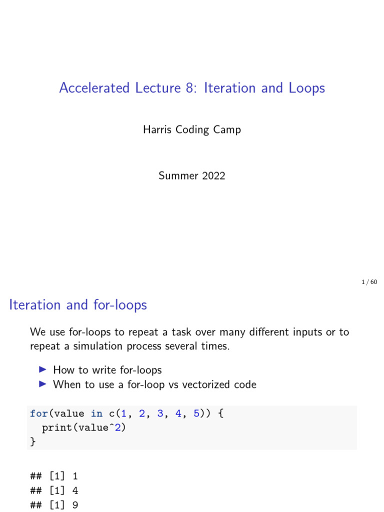Accelerated Coding Lec8 | PDF