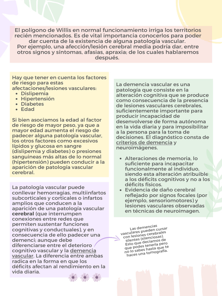 Polígono de Willis | PDF | Demencia | Diabetes
