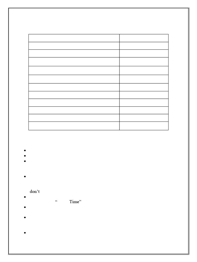 Trip Rules N Regulations With Checklist | PDF