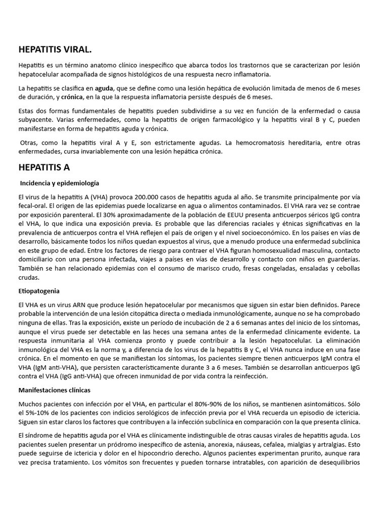 Hepatitis Viral | PDF