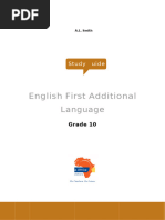 Grade 12 English FAL Study Guide | PDF