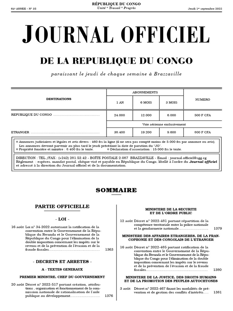 Competence - Police - Gendarmerie | PDF