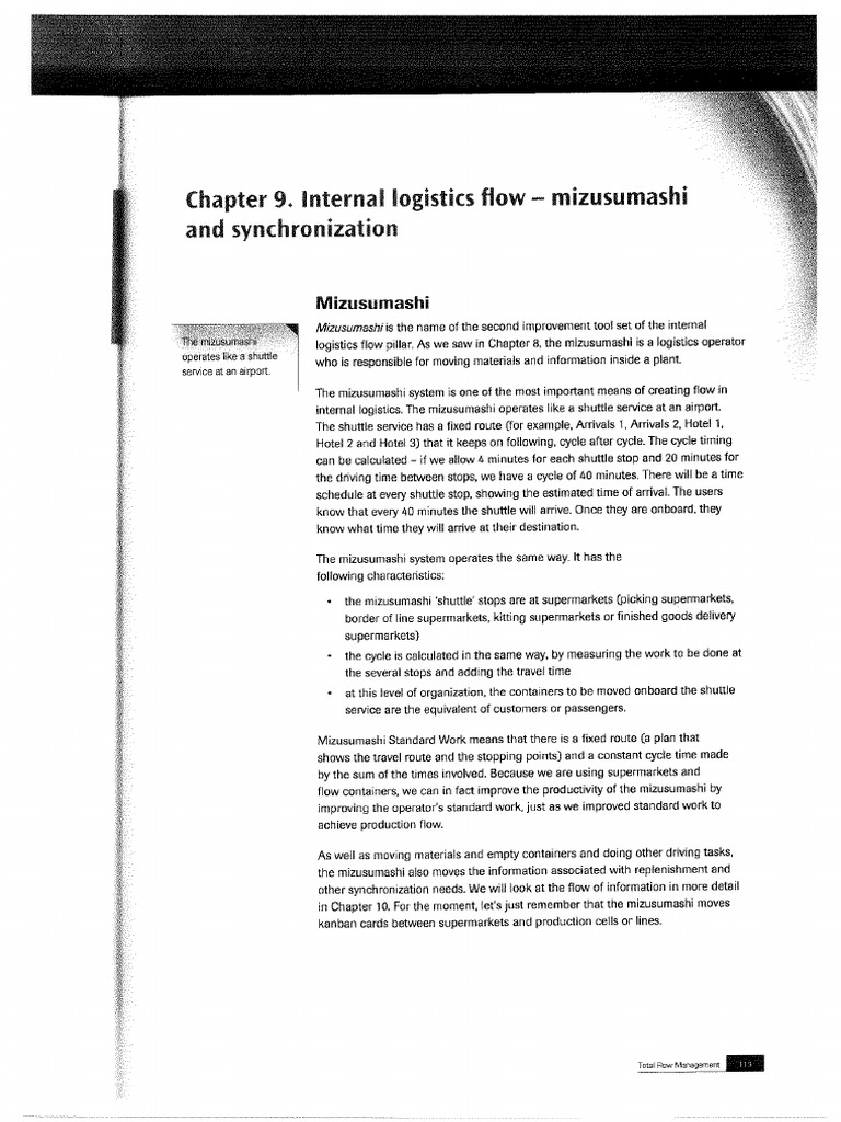 Ch09 - Int Log Flow - Mizu and Sync | PDF