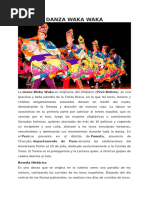 Breve Reseña Histórica de La Danza Waca Waca de Puno | PDF
