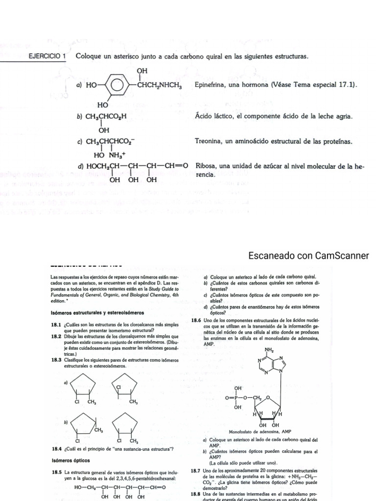 Ejercicios Quimica | PDF