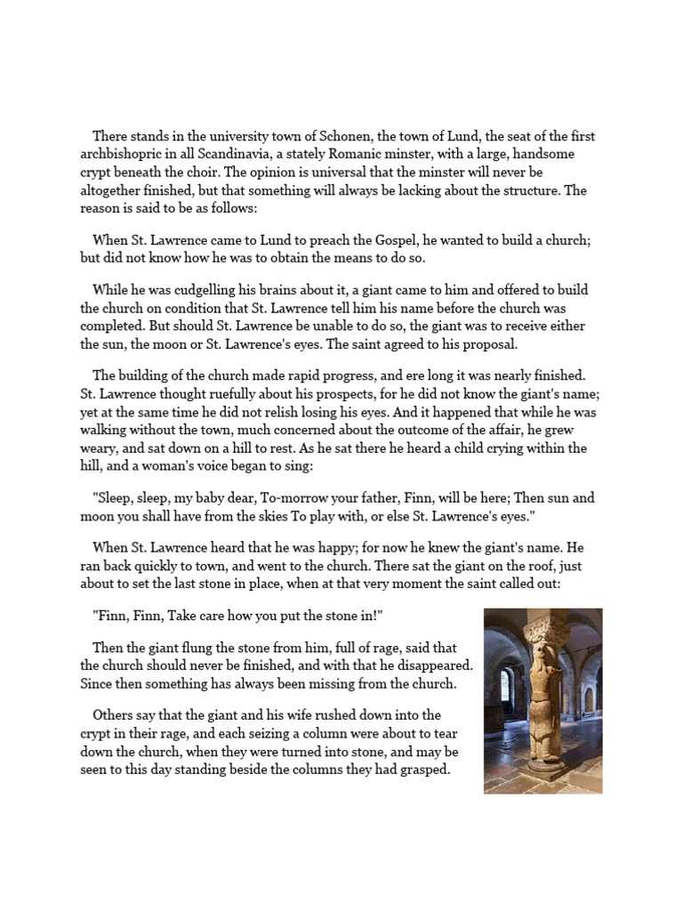 McBride - Folktale Assignment - Acting | PDF