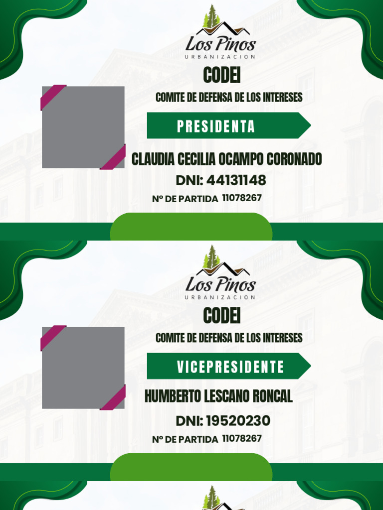 Green and White Modern Highschool Id Card | PDF