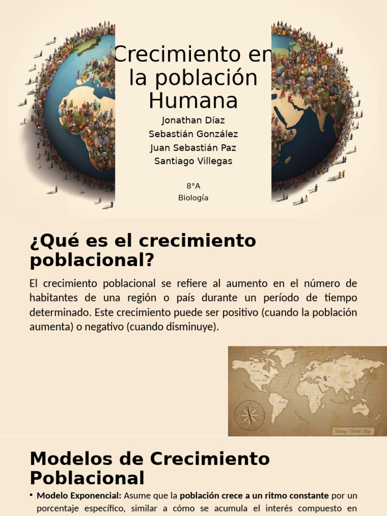 Crecimiento en La Población Humana | PDF
