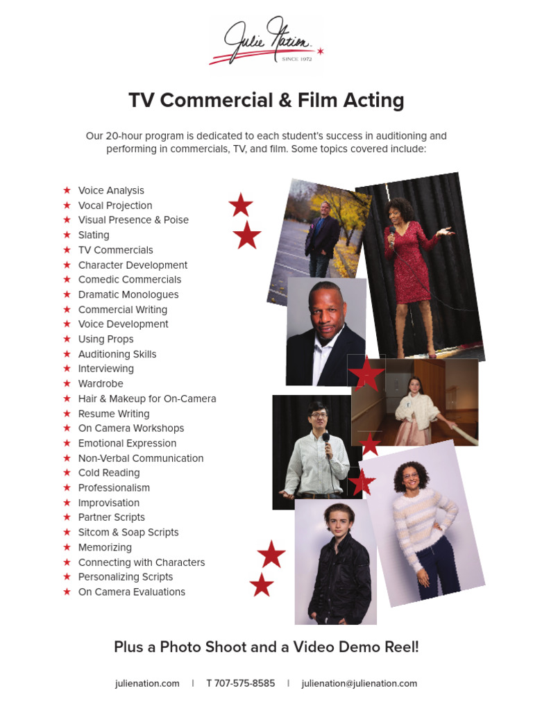 TV Acting Promo Flyer | PDF