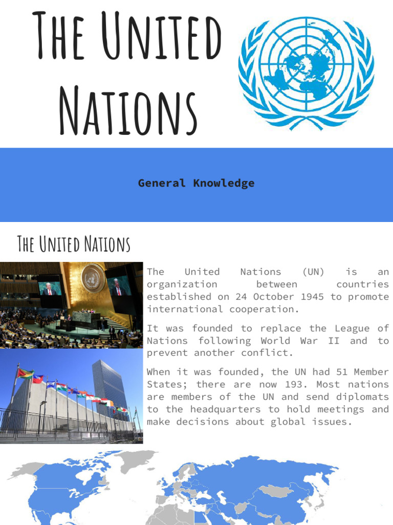The United Nations | PDF