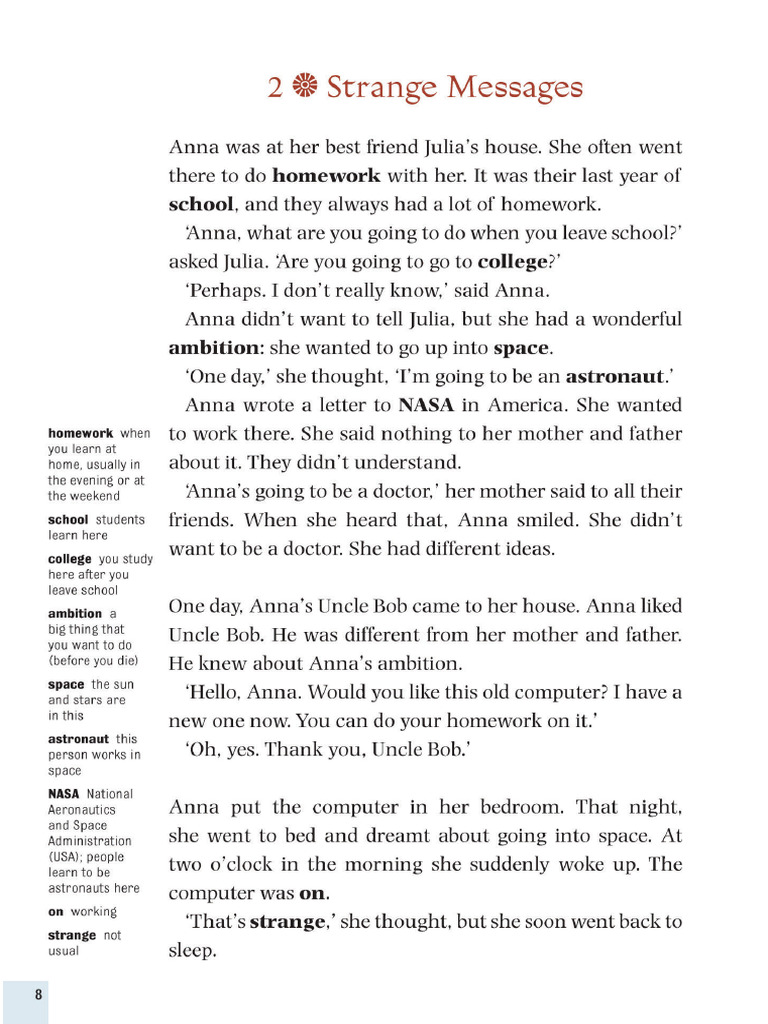 Strange Messages - 2º | PDF