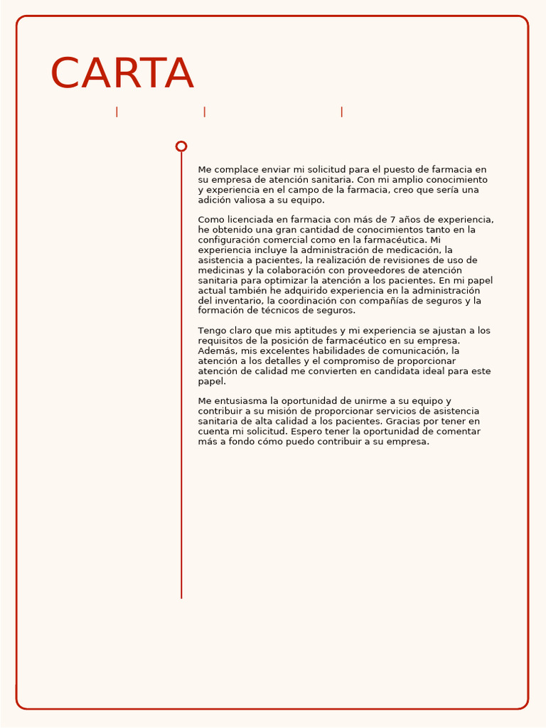 Carta: Estimada Maureen Labrecque: 13 de Junio de 20xx | PDF