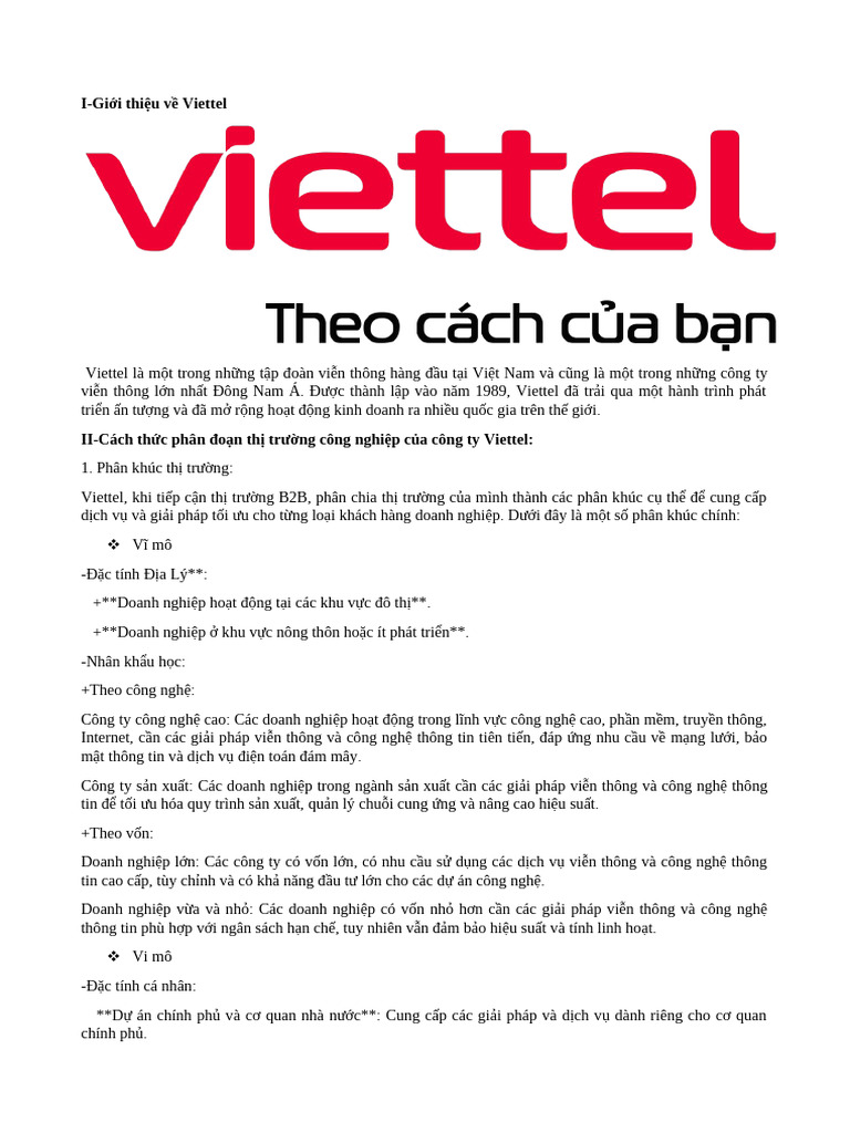 Viettel | PDF