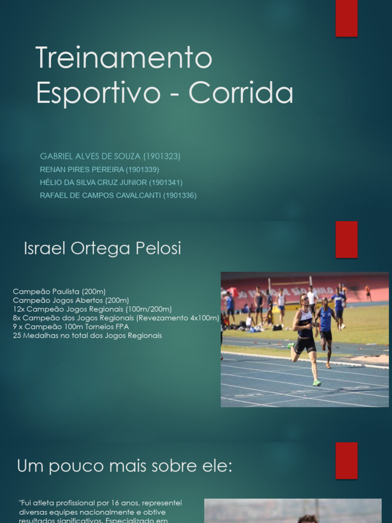 Treinamento Esportivo - Corrida | PDF