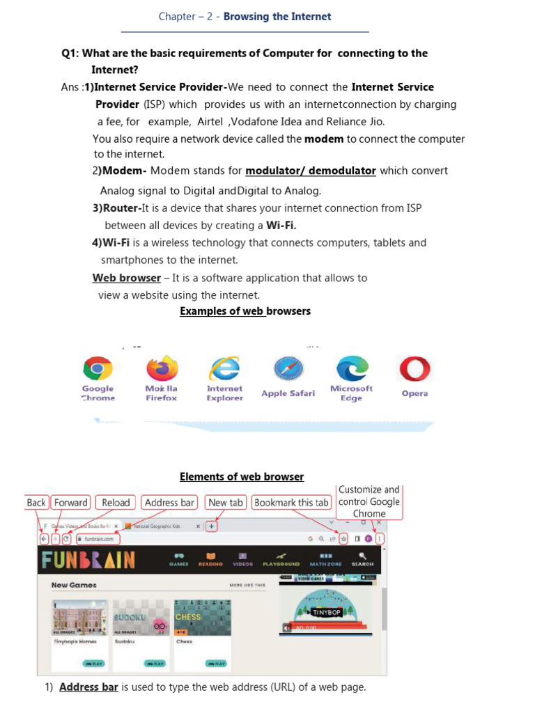 Internet Browsing Basics Explained | PDF | World Wide Web | Computers