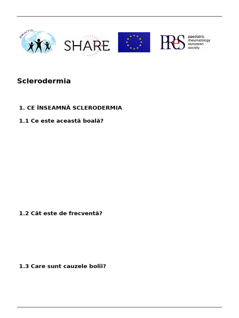 SCLERODERMA | PDF
