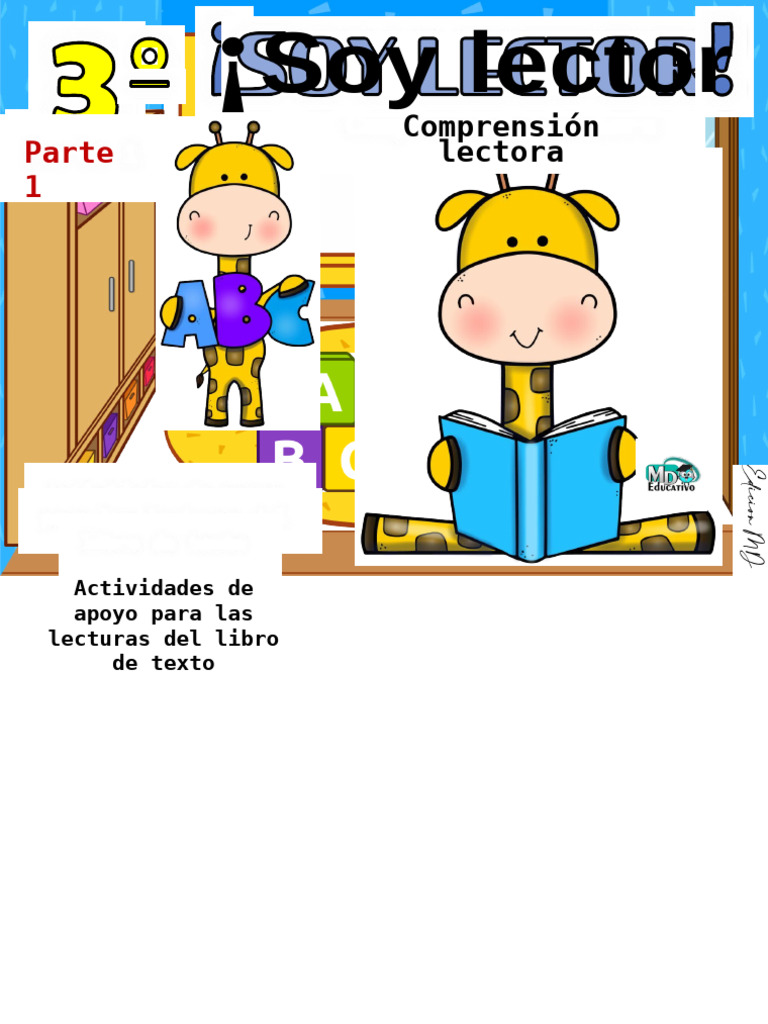 3º Soy Lector Part1 - MD Educativo | PDF