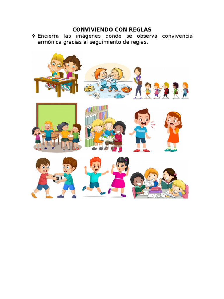 Actividades Con Reglas | PDF
