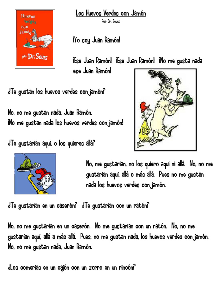 Los Huevos Verdes Con Jamn - Compress | PDF