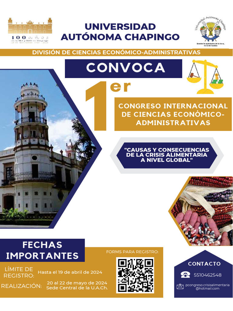 Convocatoria Oficial Chapingo 2024 | PDF