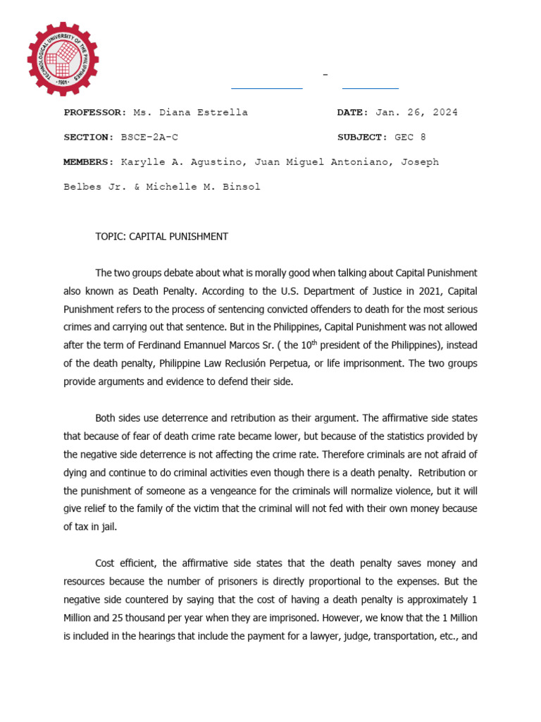 Group1 Ethics Reflection-Paper | PDF