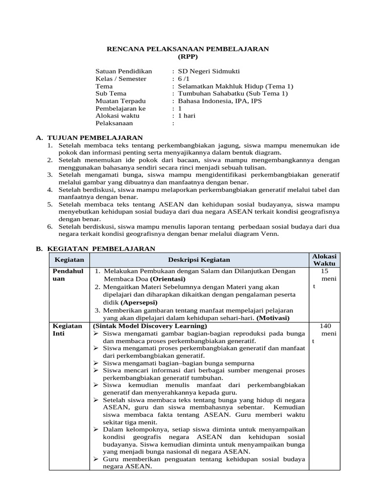 Tema 1 Sub Tema 1 | PDF