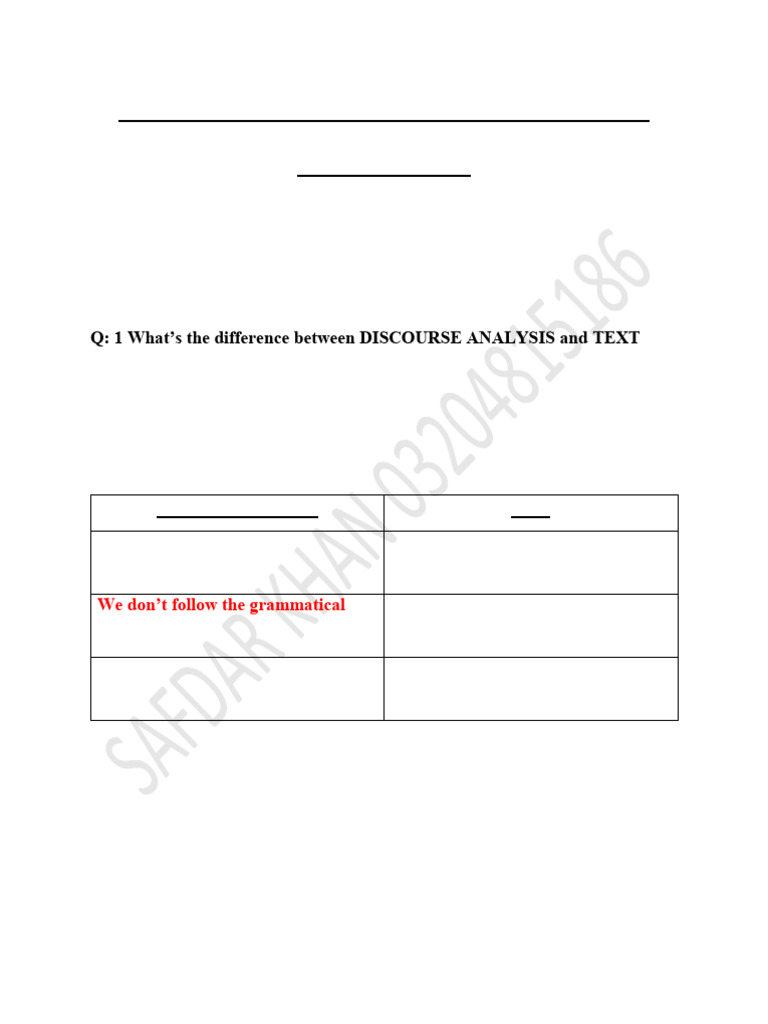 Linguistics II Past Papers Solved Short Questions | PDF | Linguistics ...