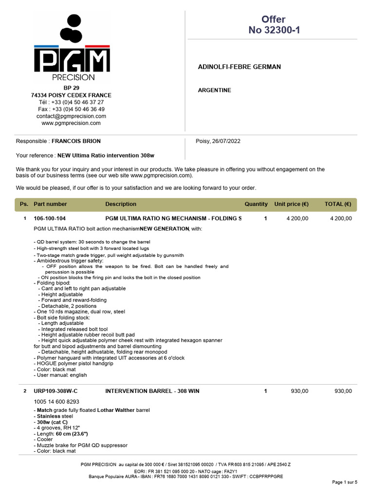 PGM Estimate - 1 | PDF