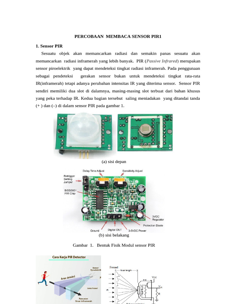 Percobaan Sensor Gerak | PDF