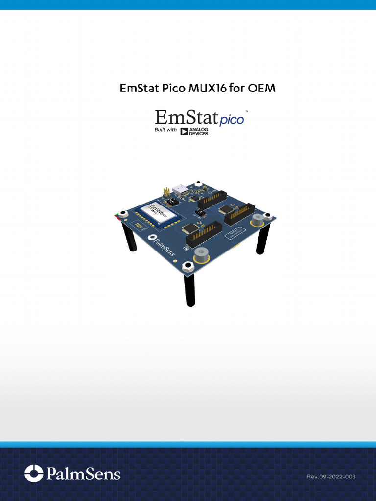 EmStat Pico MUX16 Brochure | PDF