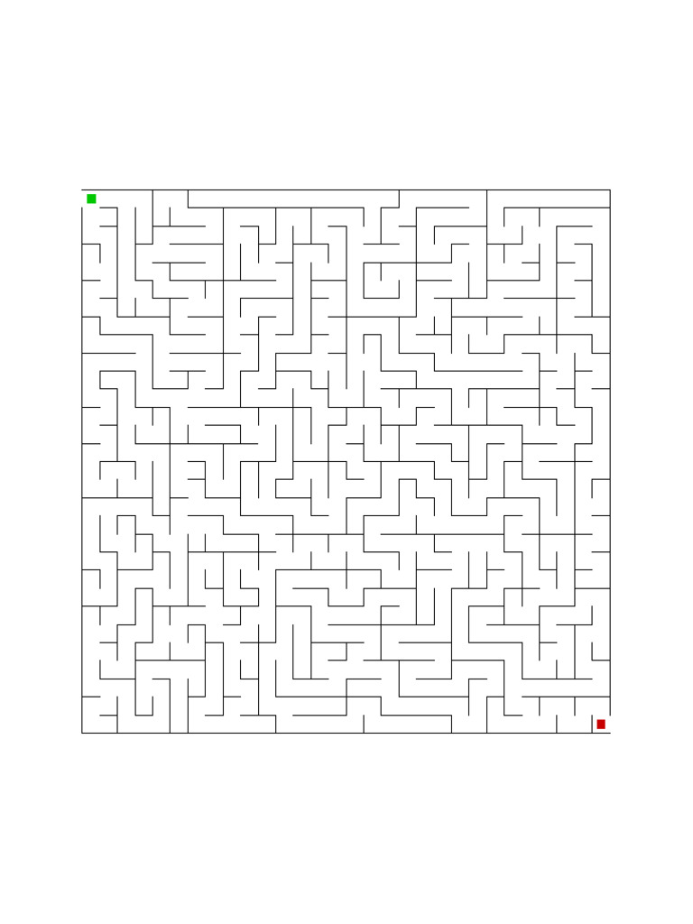 30 X 30 Orthogonal Maze by Printablecreative | PDF
