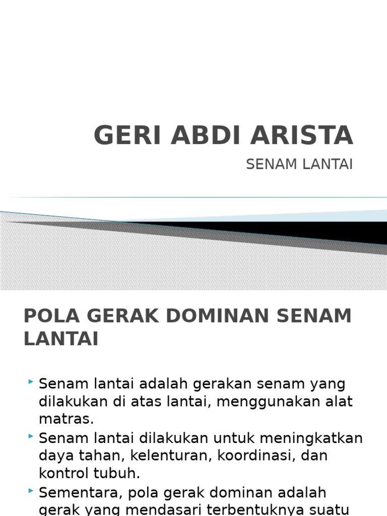 Geri Abdi Arista | PDF