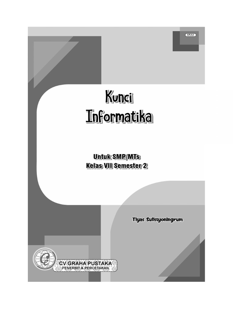 Kunci Informatika 7 | PDF