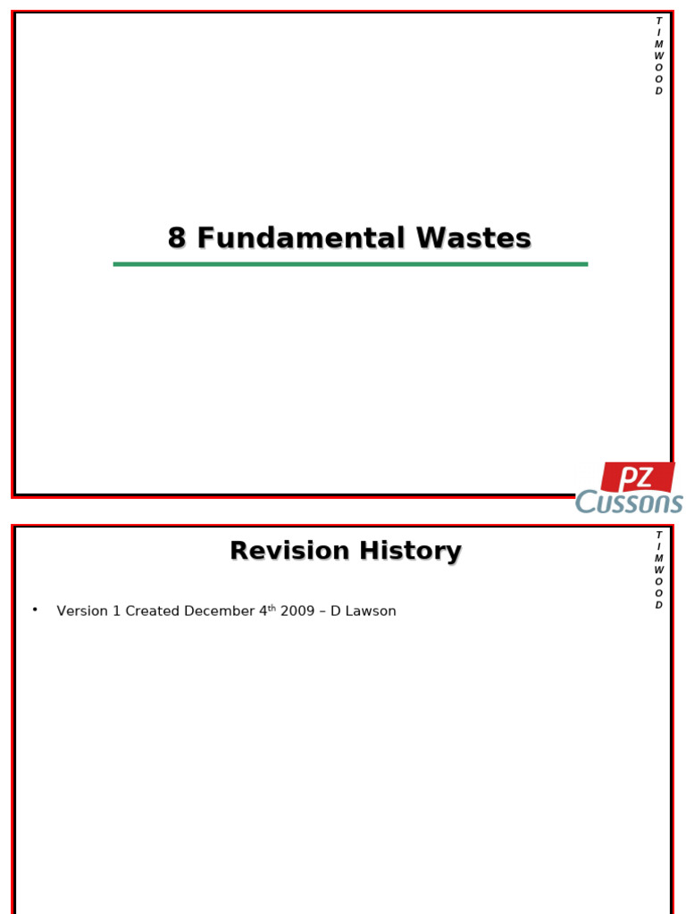 Eight Wastes - DL V1 | PDF