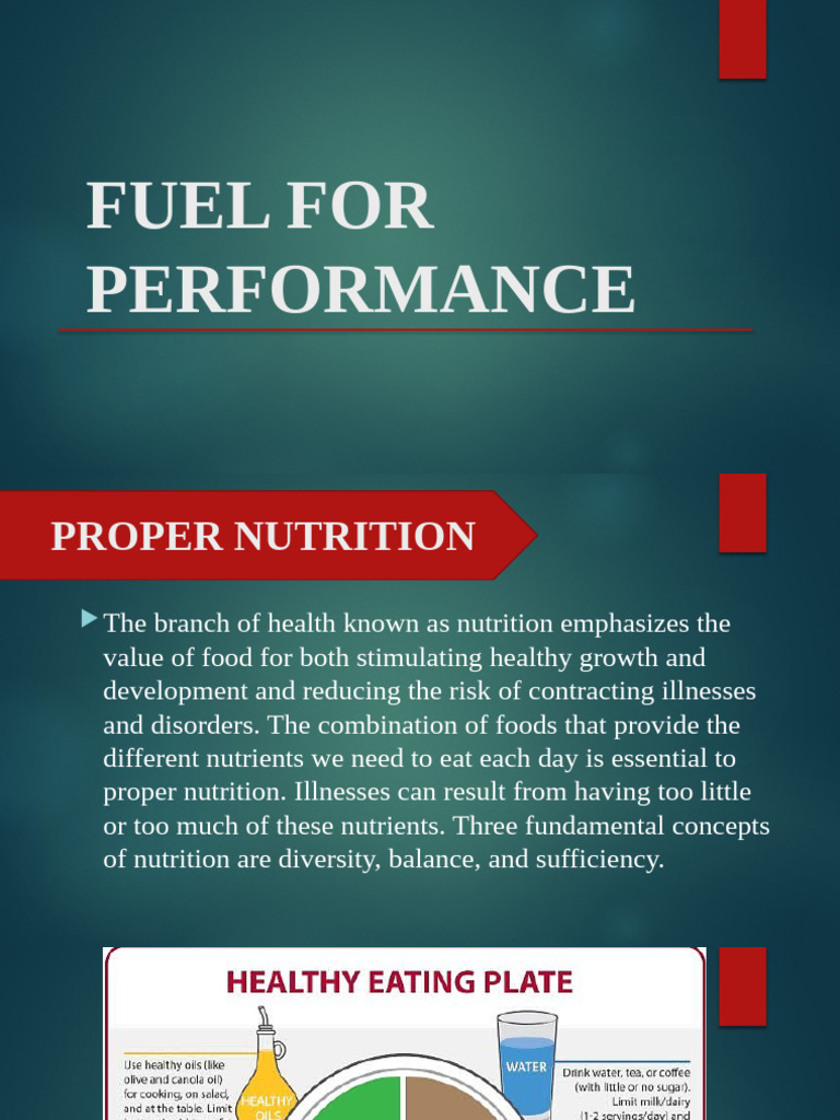 Fuel For Performance | PDF