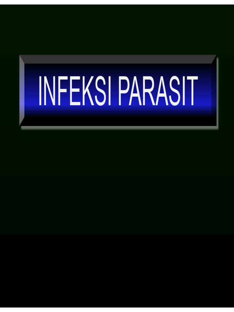 Infeksi Parasit | PDF