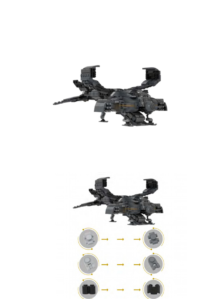 Lego Dropship Build | PDF