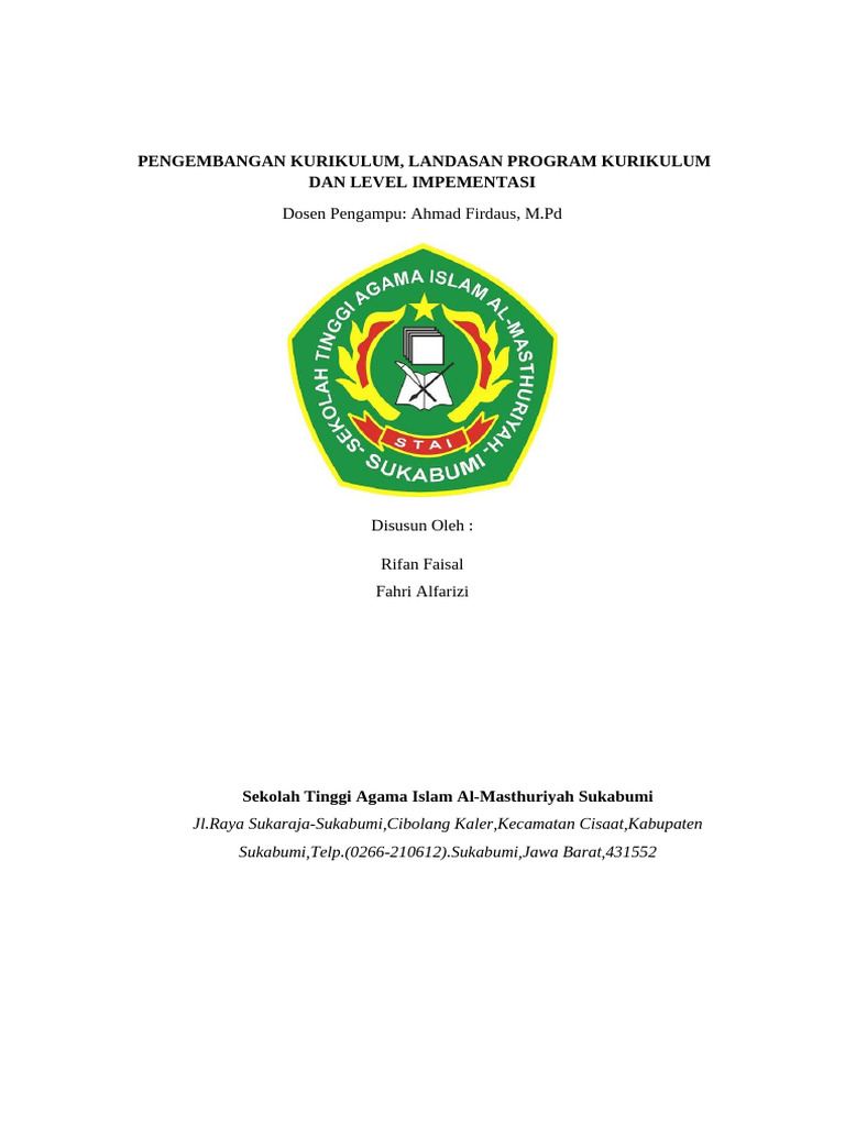 Logo Dan Nama | PDF