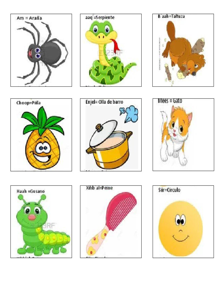 Abecedario en Poqomchi | PDF