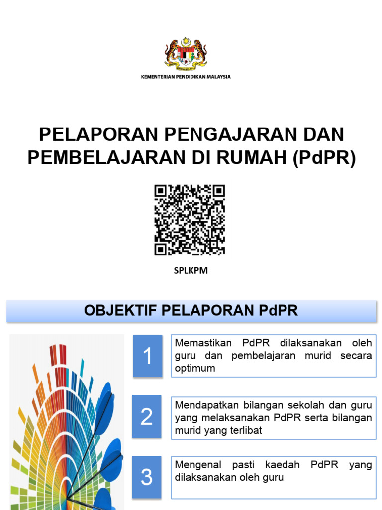 Bahan Taklimat PDPR 16112020 | PDF
