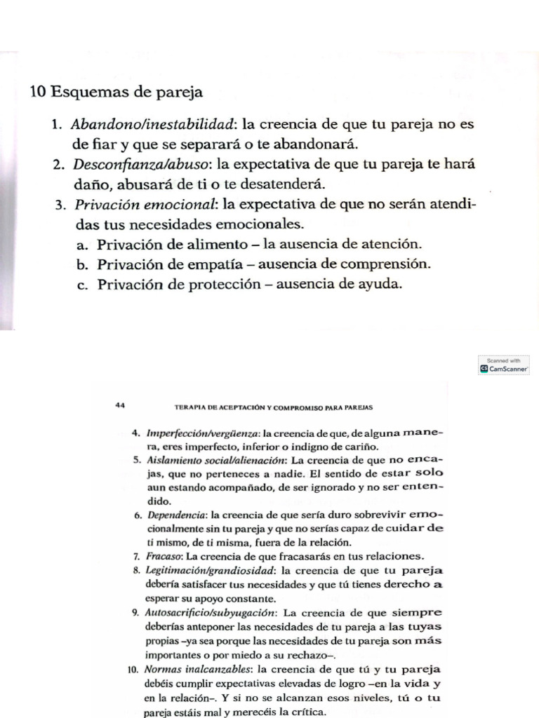 Esquemas Pareja Pdf