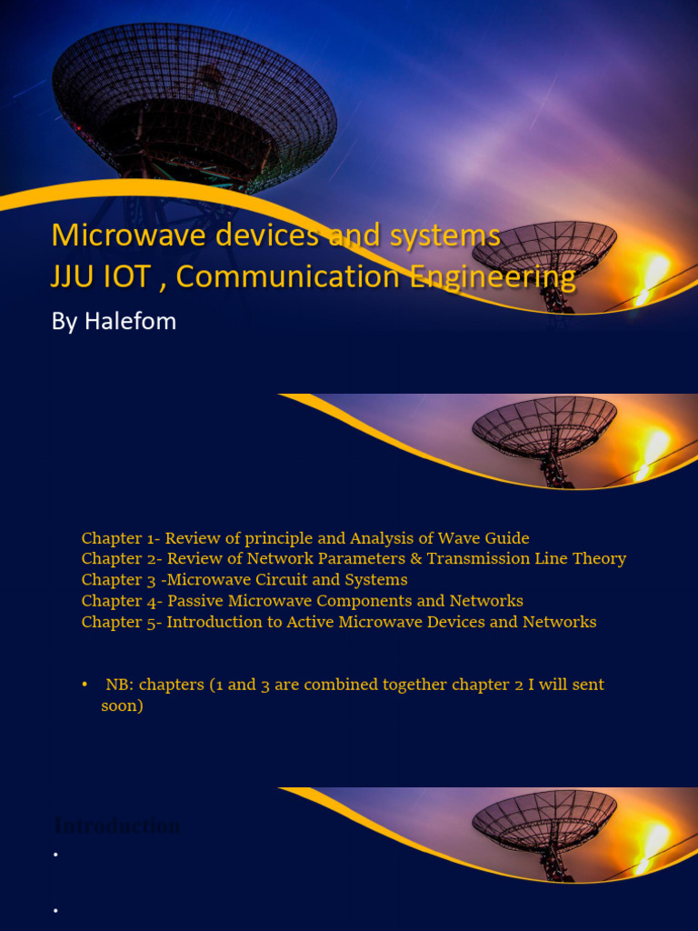 Microwave Coaching Notes | PDF