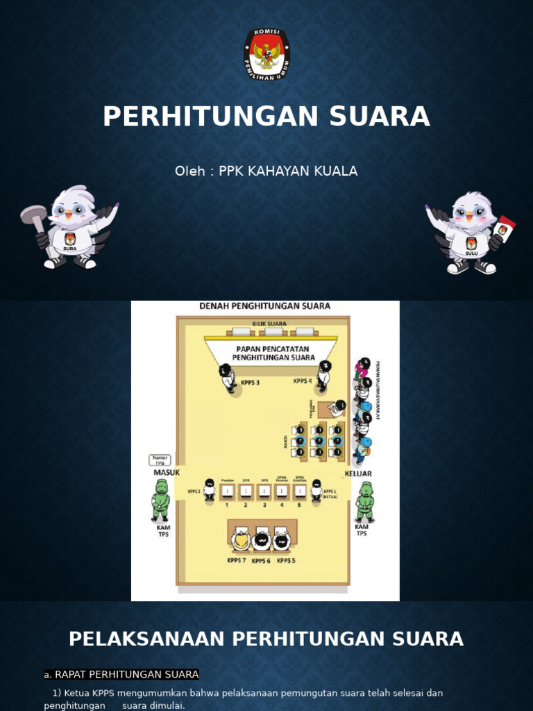 Bimtek Perhitungan Suara Baru | PDF