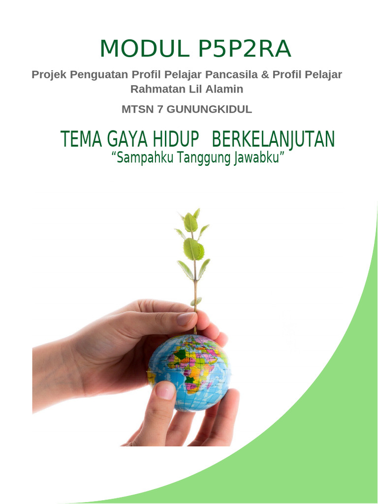 Modul Gaya Hidup Berkelanjutan | PDF