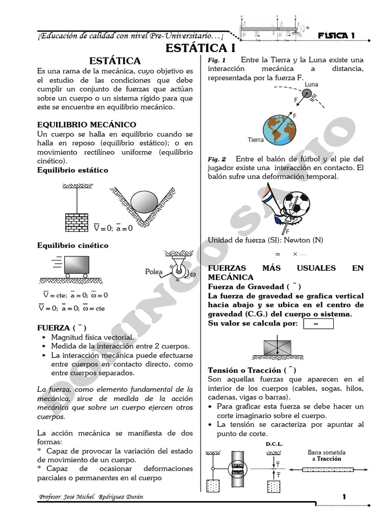 Estática | PDF