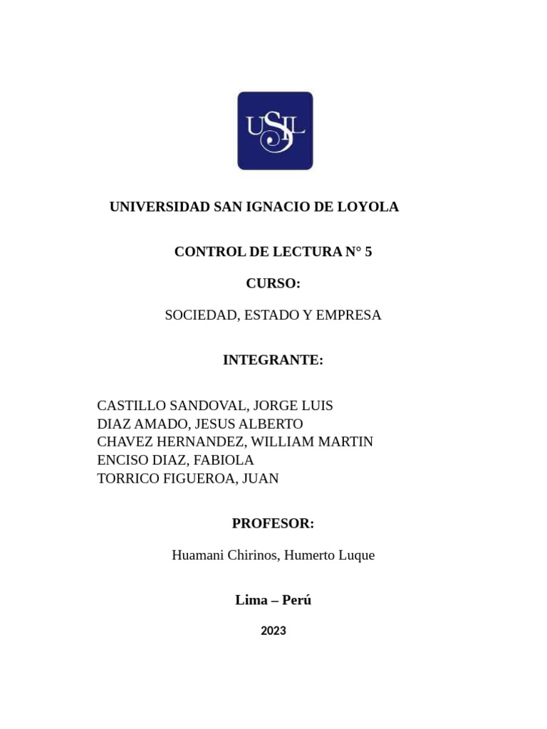 Grupo2 ControlDeLectura05 | PDF