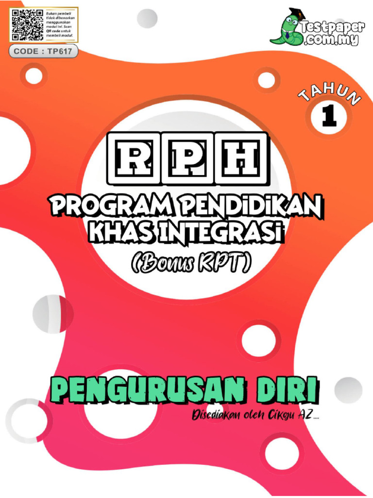 RPH Urus Diri Tahun 1 (Unit 4 Rumahku Syurgaku) | PDF