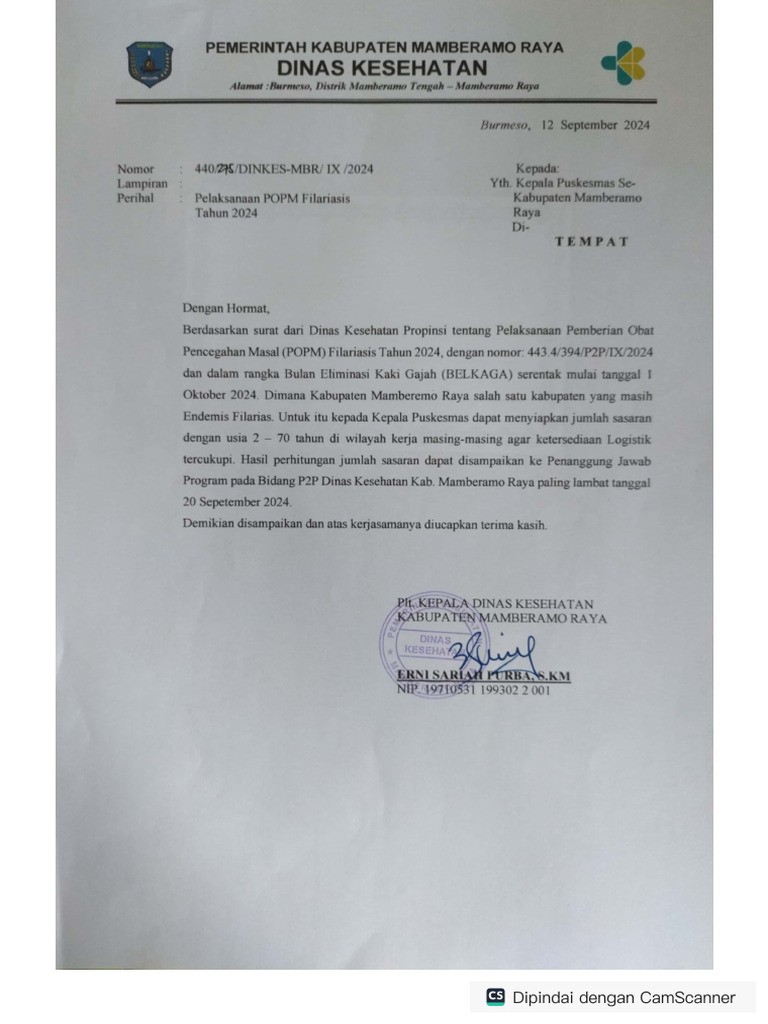 Surat Dan Kerangka Acuan | PDF